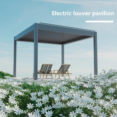 Cina Albero elettrico di alluminio per esterni gazebo cortile giardino cortile domestico padiglione solare esterno in vendita