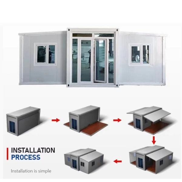 Quality En Suite Kitchen Collapsible Container House Movable Board House Mobile House for sale