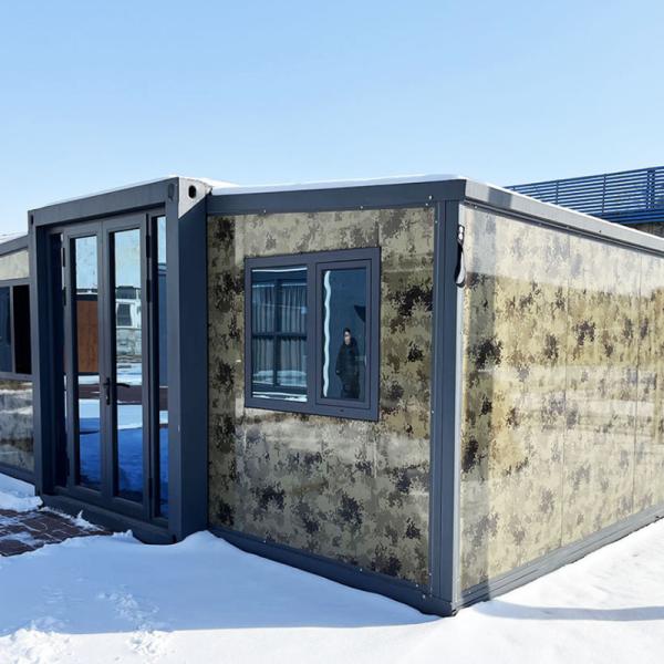 Quality 20-Foot Two-Wing Extension Cross-Border Container Mobile Home Easy Transport for sale