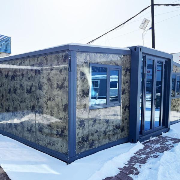 Quality 20-Foot Two-Wing Extension Cross-Border Container Mobile Home Easy Transport for sale