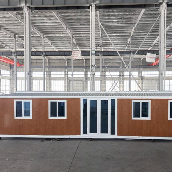 Quality Double wing foldable container house Three-in-one mobile expandable house for sale