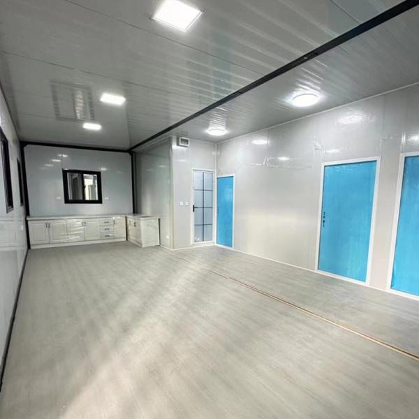 Quality Double wing foldable container house Three-in-one mobile expandable house for sale