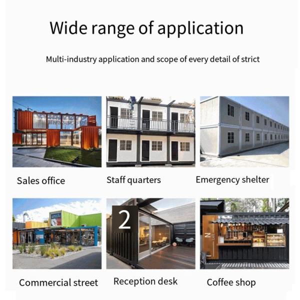 Quality Double wing folding expansion room container mobile room for sale