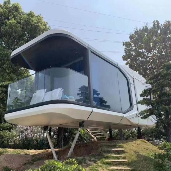 Space Aluminum Tourist Homestay Space Capsule House Mobile Apple Barn Hotel Camping Smart Office View