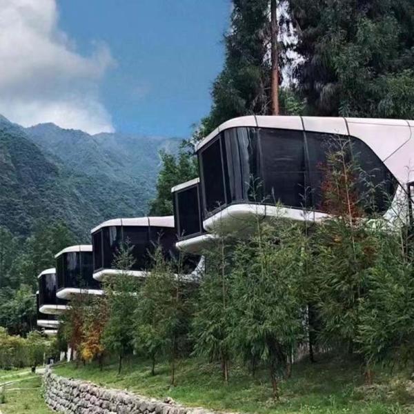 Space Aluminum Tourist Homestay Space Capsule House Mobile Apple Barn Hotel Camping Smart Office View