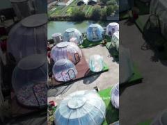 Sound Hot Selling Nieuw Design Hotel Polycarbonate Dome Tent PC Plaat Dome Star Bubble House