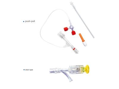 China Disposable Medical Hemostasis valve set/ push-pull y connector for sale