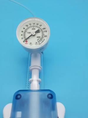 China CE/ISO13485 implants & interventional materials balloon device with 30 atm 30 Bar  Syringe Device CE/ISO certificates for sale
