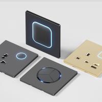 China UK&Universal Standard Wall Socket and Electrical Switch Interruptor Light Switch for sale