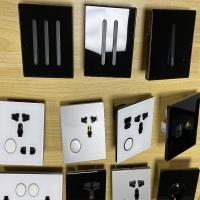 China UK&Universal Standard Wall Socket and Electrical Switch Interruptor Light Switch for sale