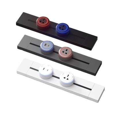 China 32A Track Plug Socket Surface Mounted Customization Length Dc Power Rail for sale