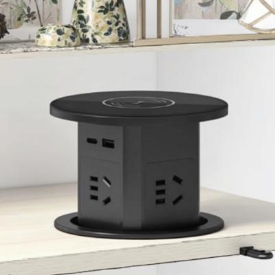 China Waterproof pop up counter plugs Industrial 1.5M cable worktop mounted sockets for sale