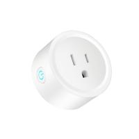 China Alexa Tuya Smart Switch Socket  Electrical Wifi Socket Switch IOS Google Android for sale