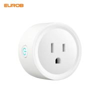 China Alexa Tuya Smart Switch Socket  Electrical Wifi Socket Switch IOS Google Android for sale