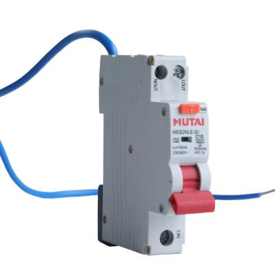 China 40A 50A  Miniature Circuit Breaker MCB  Type A 18mm Rcbo Circuit Breaker for sale