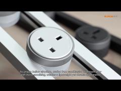 kitchen island power rail socket 8000w modular power outlet artistic hollow