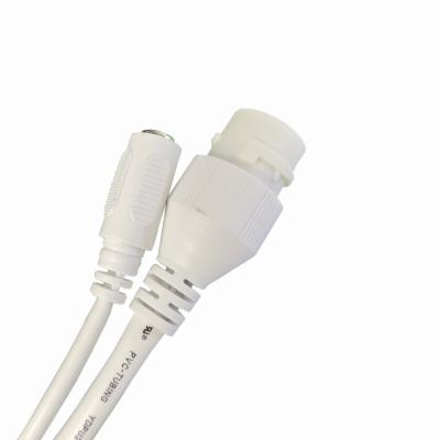 Cina Cable elettrico Assemblaggio di imbracatura Segnale di alimentazione Cable Ethernet di telecamera di sicurezza da 500 mm in vendita
