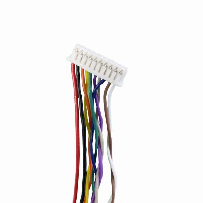 Cina Assemblaggio del cavo di segnale di alimentazione RJ45 Cuore femminile saldato Cuore di gomma nera piatta in vendita