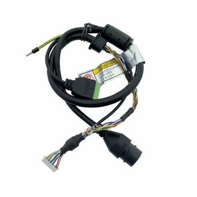 中国 IPカメラ用のカスタム防水出力ケーブル組立 Rj45f/3.5-4pin 端末ブロック 038 販売のため