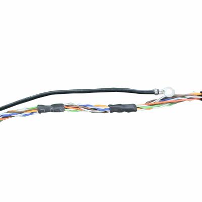中国 IPカメラ用のカスタム防水出力ケーブル組立 Rj45f/3.5-4pin 端末ブロック 038 販売のため