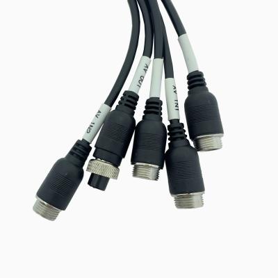 Cina Gx12 4 Pin Copper Automotive Wiring Harness Custom Maschio Femminile Wiring Harness in vendita