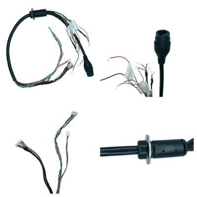 中国 アウトドアIPカメラケーブル ブラックPVCジャケット RJ45F スナップオンコネクタ003 販売のため