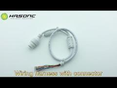 021 RJ45 Base MX1.25-10PIN Power Cable For IP Camera Custom Wiring Harness Factory Manufacturing