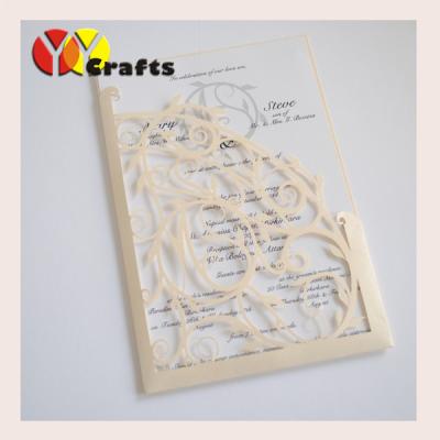 Cina Carta dell'invito di nozze delle buste, carte personali dell'invito in vendita