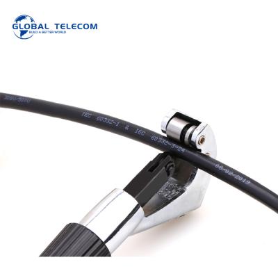 Cina Strumenti di impionbatura a fibra ottica del metallo, estrattore rotondo corazzato del cavo a fibre ottiche in vendita