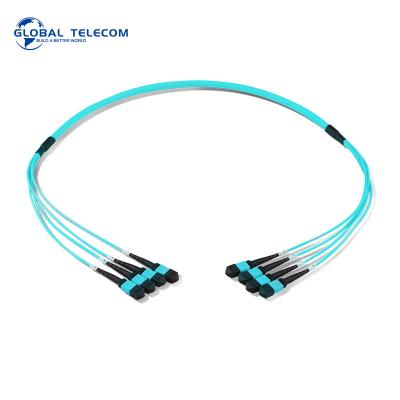 Cina cavo di toppa di 0.2dB Mtp Mpo 8 12 24 misti monomodali dei centri in vendita
