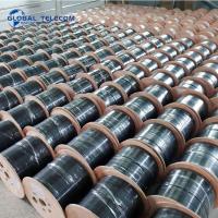 China FRP G657 2 Core Ftth Drop Cable Self Supporting For Terminal System for sale