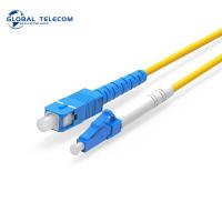 China FTTX Network Fiber Optic Patch Cord Single Mode Sc To Lc Duplex Patch Cord for sale