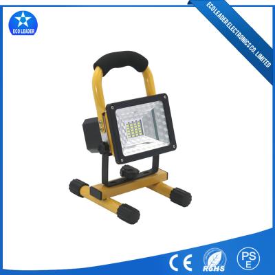 China Li-ion Battery 10W Portable LED Rechargeable Flood Work Light For Camping for sale