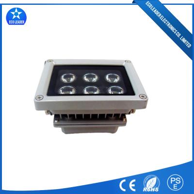 China IP65 Aluminum Reflector 6*1W Flood Light Epistar Decration Lighting 100lm/w for sale