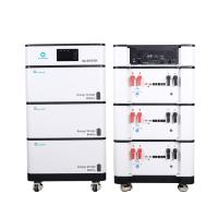 China 51.2V 30KWh Stackable LiFePO4 Home Energy Storage Battery with Inverter for sale