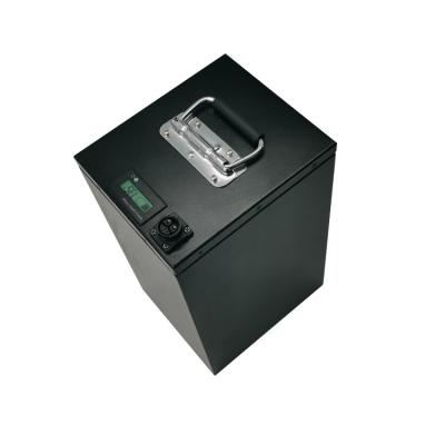 Cina OEM ODM Li Ion 72V Batteria per motocicletta elettrica Multi connettori in custodia in metallo in vendita