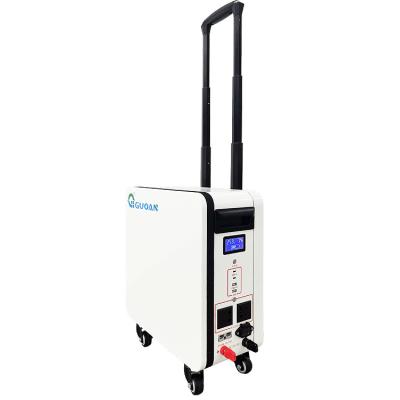 Cina accumulatore portatile di energia 2.4KW, generatore portatile della batteria di viaggio in vendita