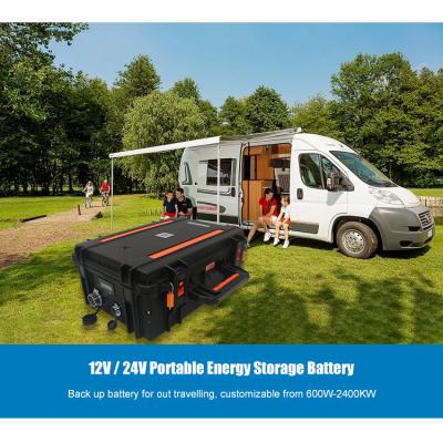 Cina Batteria portatile 12V LifePO4 da 24 V CC per il backup energetico del peschereccio in vendita