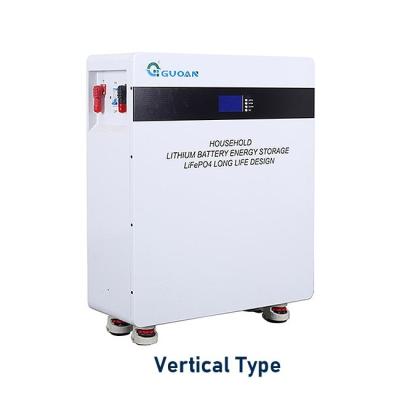 China Bateria doméstica de 10kwh, baterias domésticas verticais para energia solar e eólica à venda
