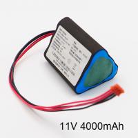 China 11.1V 4000mAh LiFePO4 Triangular Prism Custom Battery Pack OEM Low Temperature for sale