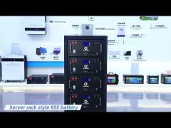 lithium ion battery cabinet LiFePO4 rack mount battery cabinet