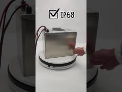 IP68 Waterproof Practical Li Ion LifePO4 , 24V Lithium Phosphate Battery