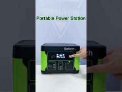 OEM Portable Power Station Battery Support Wireless Charging For Phone