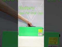 Handheld Electric Golf Cart Lithium Battery 60V 25Ah 30Ah 35Ah Customizable