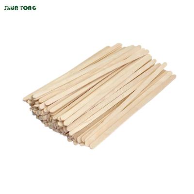 China 178mm Birch Wood Coffee Stirrer Sticks Smooth Birch For Premium Horeca & Events for sale