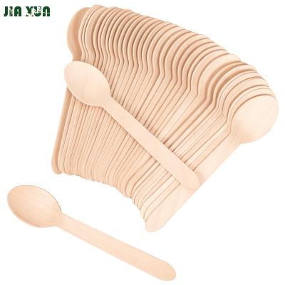 China Eco-Friendly 160mm Disposable Wooden Spoons — Biodegradable Cutlery for sale