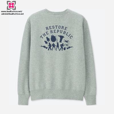 China Wholesale Custom Men Cotton Print Fashion Sweatshirt/Pullover for sale