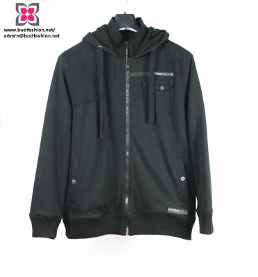 China Wholesale Custom Men Padded Winter Warm Jacket with Hoodie for sale