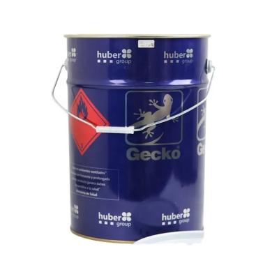 Cina 0.28-0.42mm 5 Gallon Paint Bucket Acciaio stagnolato con coperchio a castellato per lo stoccaggio della vernice in vendita