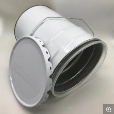 Cina Acciaio con una testa aperta da 5 galloni con rivestimenti per tamburi in PE 0,32 - 0,42 mm in vendita